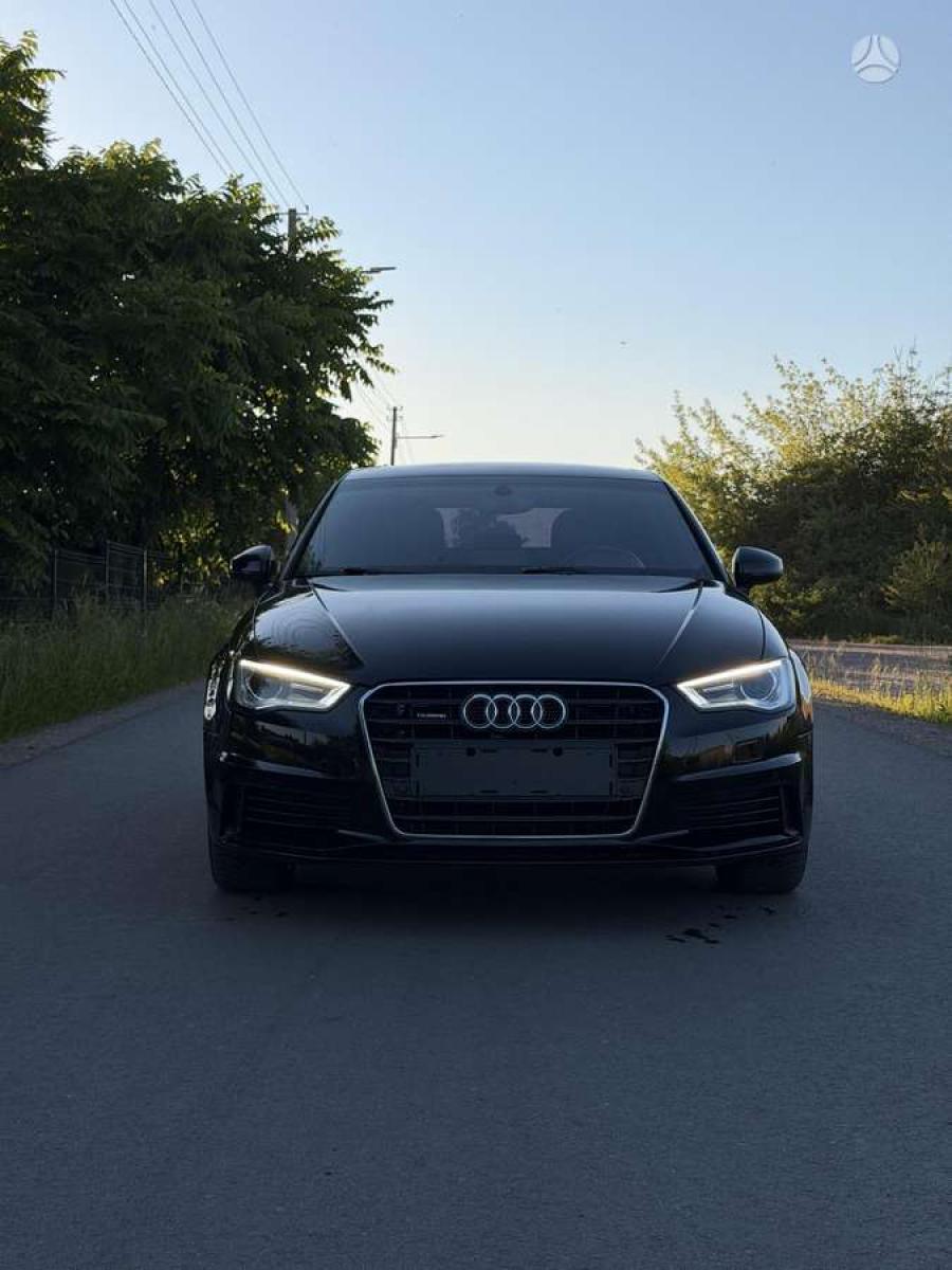Black Audi A3 2015 in Kaunas, with an engine capacity of 2.00 L and mileage of 260 thousand km for 10500 €, photo 1 on AUTOMOTO.COM.LV