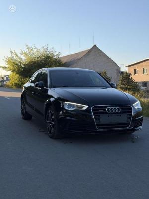 Black Audi A3 2015 in Kaunas, with an engine capacity of 2.00 L and mileage of 260 thousand km for 10500 €, photo 3 on AUTOMOTO.COM.LV