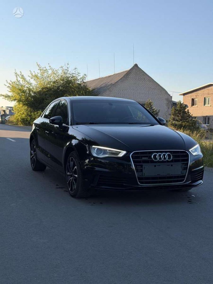 Black Audi A3 2015 in Kaunas, with an engine capacity of 2.00 L and mileage of 260 thousand km for 10500 €, photo 3 on AUTOMOTO.COM.LV