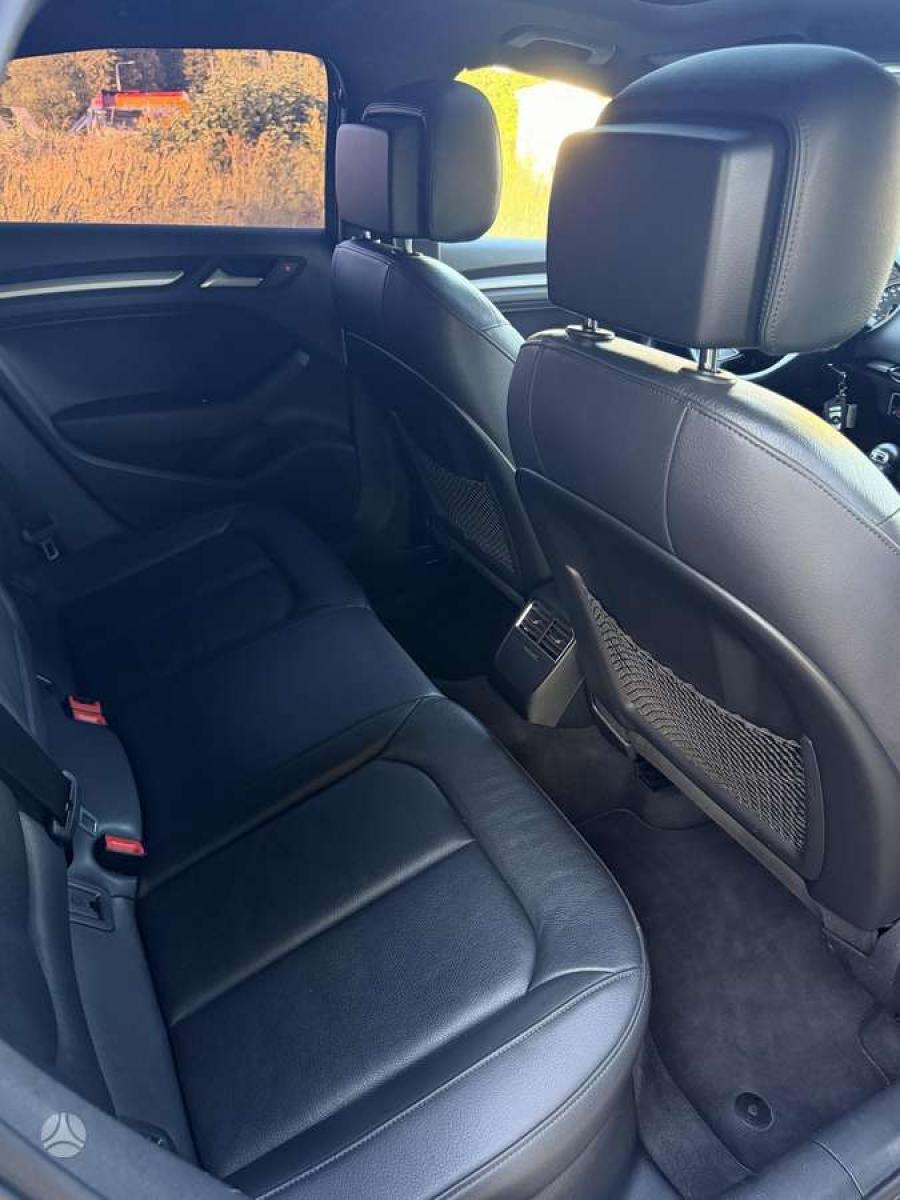 Black Audi A3 2015 in Kaunas, with an engine capacity of 2.00 L and mileage of 260 thousand km for 10500 €, photo 11 on AUTOMOTO.COM.LV