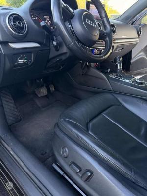 Black Audi A3 2015 in Kaunas, with an engine capacity of 2.00 L and mileage of 260 thousand km for 10500 €, photo 16 on AUTOMOTO.COM.LV