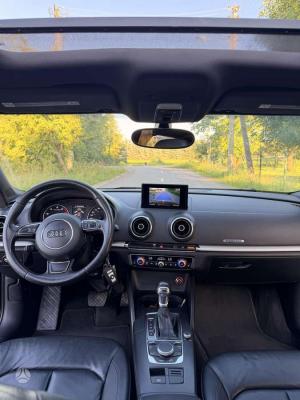 Black Audi A3 2015 in Kaunas, with an engine capacity of 2.00 L and mileage of 260 thousand km for 10500 €, photo 20 on AUTOMOTO.COM.LV