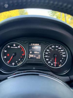 Black Audi A3 2015 in Kaunas, with an engine capacity of 2.00 L and mileage of 260 thousand km for 10500 €, photo 23 on AUTOMOTO.COM.LV