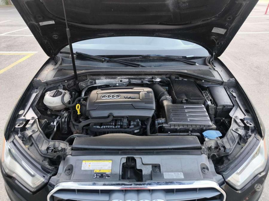 Black Audi A3 2015 in Siauliai, with an engine capacity of 2.00 L and mileage of 293 thousand km for 5900 €, photo 8 on AUTOMOTO.COM.LV