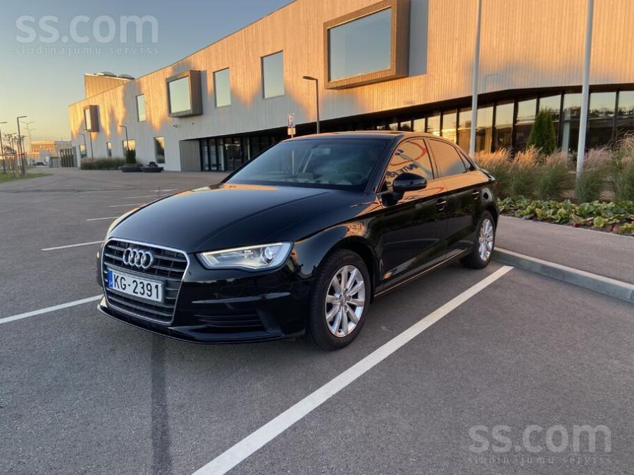 Melns Audi A3 2016 Ogre, ar dzinēja tilpumu 1.40 L un nobraukumu 145 tūkst. km par 11900 €, foto 1 vietnē AUTOMOTO.COM.LV