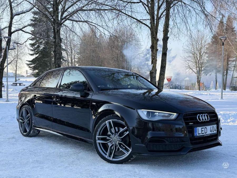 Melns Audi A3 2016 Raseiniai, ar dzinēja tilpumu 2.00 L un nobraukumu 97 tūkst. km par 14900 €, foto 2 vietnē AUTOMOTO.COM.LV