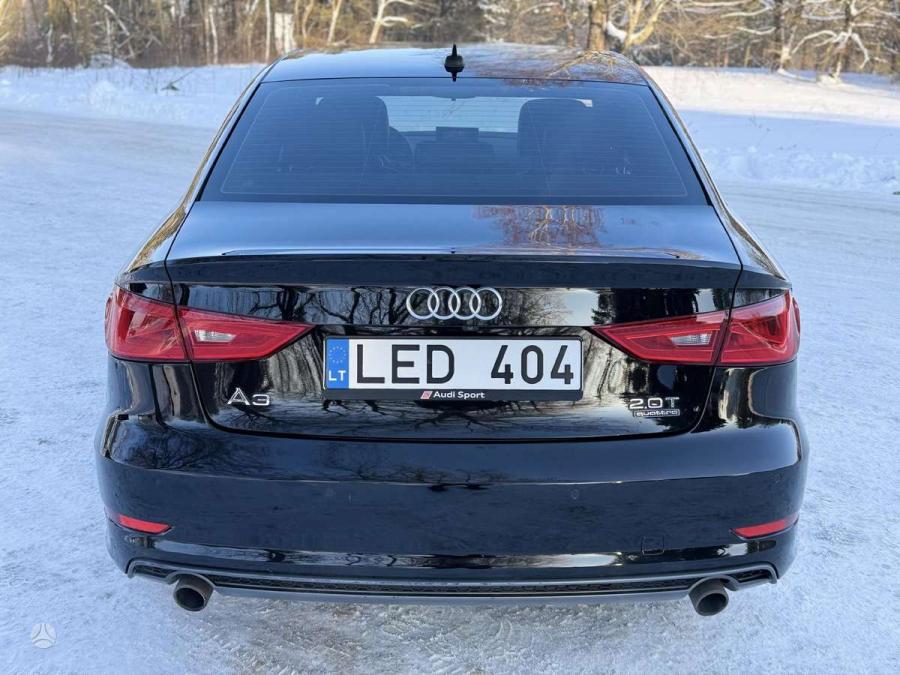 Melns Audi A3 2016 Raseiniai, ar dzinēja tilpumu 2.00 L un nobraukumu 97 tūkst. km par 14900 €, foto 4 vietnē AUTOMOTO.COM.LV