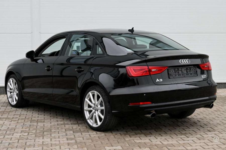Melns Audi A3 2016 Kretinga, ar dzinēja tilpumu 1.98 L un nobraukumu 214 tūkst. km par 12499 €, foto 10 vietnē AUTOMOTO.COM.LV