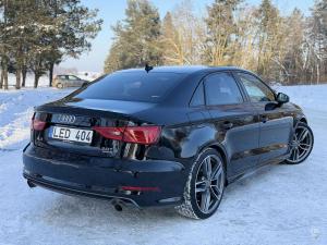 Black Audi A3 2016 in Raseiniai, with an engine capacity of 2.00 L and mileage of 97 thousand km for 14690 €, photo 3 on AUTOMOTO.COM.LV