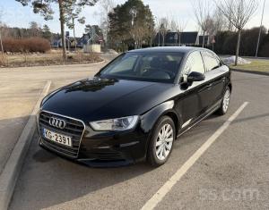 Melns Audi A3 2016 Rīga, ar dzinēja tilpumu 1.40 L un nobraukumu 158 tūkst. km par 9900 €, foto  vietnē AUTOMOTO.COM.LV