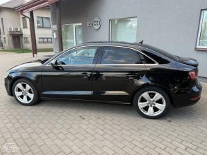 Black Audi A3 2016 in Kaunas, with an engine capacity of 1.60 L and mileage of 237 thousand km for 8550 €, photo 4 on AUTOMOTO.COM.LV