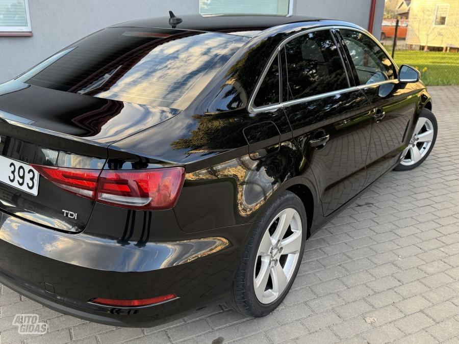 Black Audi A3 2016 in Kaunas, with an engine capacity of 1.60 L and mileage of 237 thousand km for 8550 €, photo 5 on AUTOMOTO.COM.LV