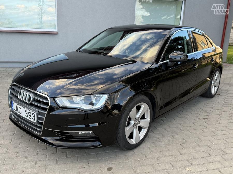 Black Audi A3 2016 in Kaunas, with an engine capacity of 1.60 L and mileage of 237 thousand km for 8550 €, photo 7 on AUTOMOTO.COM.LV