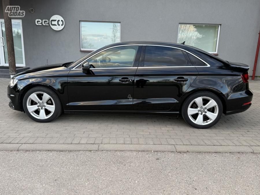 Black Audi A3 2016 in Kaunas, with an engine capacity of 1.60 L and mileage of 237 thousand km for 8550 €, photo 13 on AUTOMOTO.COM.LV