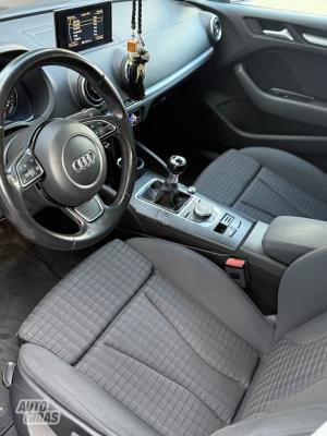 Black Audi A3 2016 in Kaunas, with an engine capacity of 1.60 L and mileage of 237 thousand km for 8550 €, photo 14 on AUTOMOTO.COM.LV