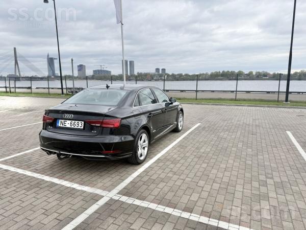 Black Audi A3 2016 in Riga, with an engine capacity of 1.60 L and mileage of 205 thousand km for 9800 €, photo 6 on AUTOMOTO.COM.LV