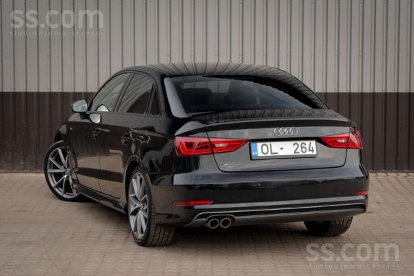 Melns Audi A3 2016 Tukums, ar dzinēja tilpumu 2.00 L un nobraukumu 236 tūkst. km par 14490 €, foto 4 vietnē AUTOMOTO.COM.LV