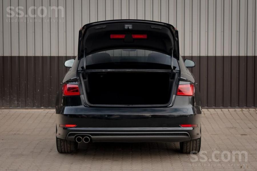 Melns Audi A3 2016 Tukums, ar dzinēja tilpumu 2.00 L un nobraukumu 236 tūkst. km par 14490 €, foto 7 vietnē AUTOMOTO.COM.LV
