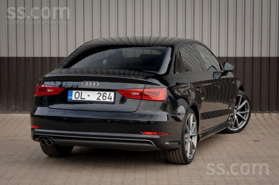Melns Audi A3 2016 Tukums, ar dzinēja tilpumu 2.00 L un nobraukumu 236 tūkst. km par 14490 €, foto 8 vietnē AUTOMOTO.COM.LV