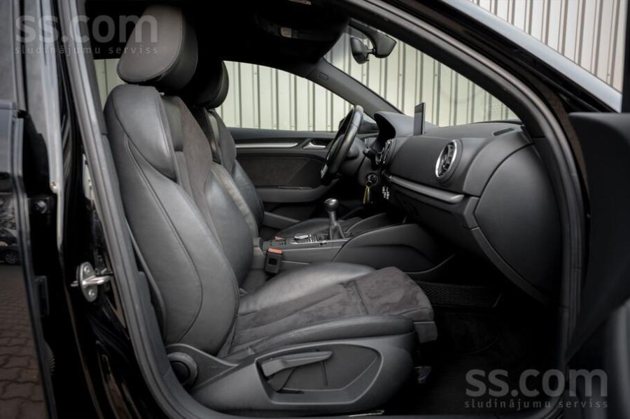 Melns Audi A3 2016 Tukums, ar dzinēja tilpumu 2.00 L un nobraukumu 236 tūkst. km par 14490 €, foto 13 vietnē AUTOMOTO.COM.LV
