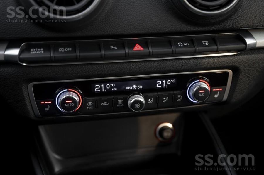 Melns Audi A3 2016 Tukums, ar dzinēja tilpumu 2.00 L un nobraukumu 236 tūkst. km par 14490 €, foto 24 vietnē AUTOMOTO.COM.LV