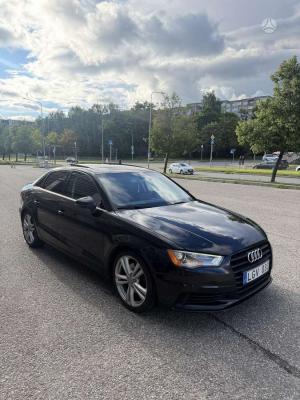 Black Audi A3 2016 in Vilnius, with an engine capacity of 2.00 L and mileage of 150 thousand km for 8700 €, photo 4 on AUTOMOTO.COM.LV