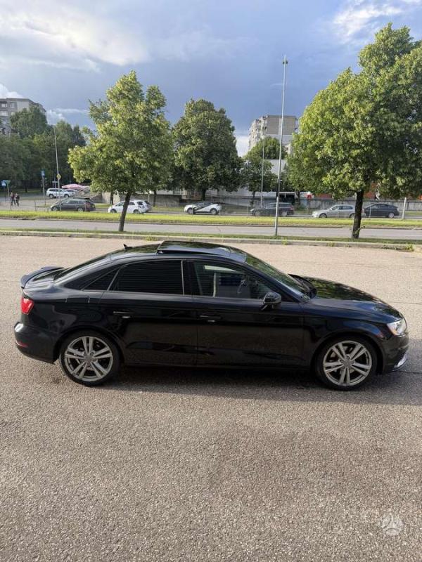 Melns Audi A3 2016 Viļņa, ar dzinēja tilpumu 2.00 L un nobraukumu 150 tūkst. km par 8700 €, foto 11 vietnē AUTOMOTO.COM.LV