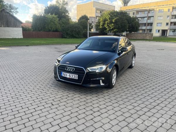 Black Audi A3 2016 in Liepaja, with an engine capacity of 1.60 L and mileage of 347 thousand km for 8500 €, photo 1 on AUTOMOTO.COM.LV
