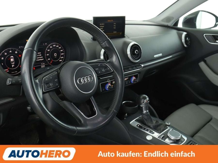Melns Audi A3 2017 Kauņa, ar dzinēja tilpumu 2.00 L un nobraukumu 73 tūkst. km par 24996 €, foto 11 vietnē AUTOMOTO.COM.LV