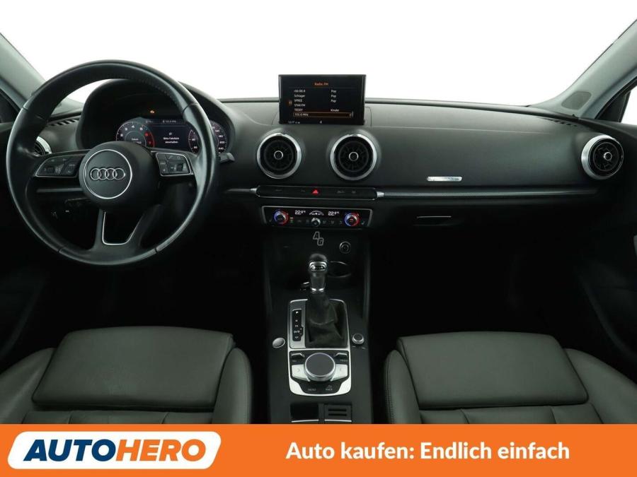 Melns Audi A3 2017 Kauņa, ar dzinēja tilpumu 2.00 L un nobraukumu 73 tūkst. km par 24996 €, foto 12 vietnē AUTOMOTO.COM.LV