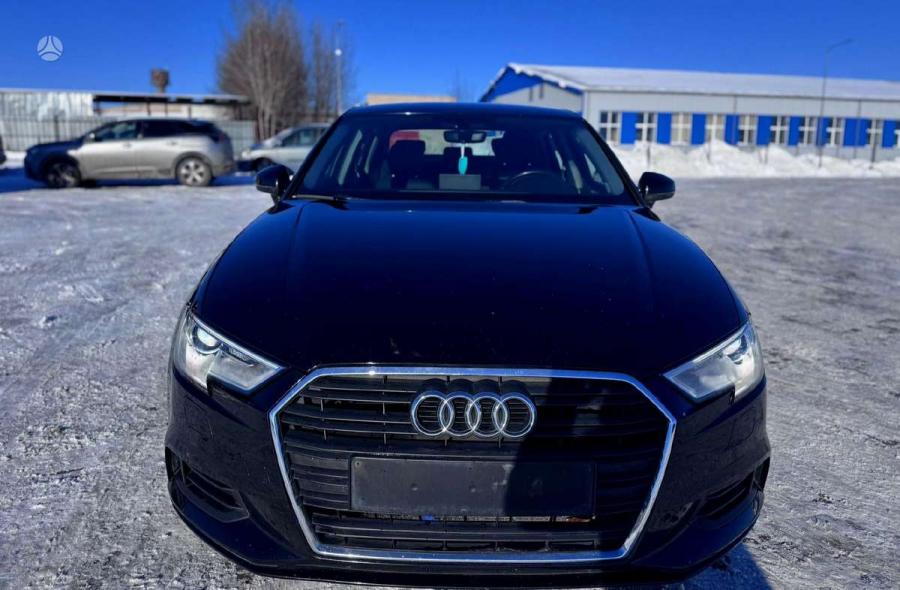 Black Audi A3 2017 in Taurage, with an engine capacity of 1.60 L and mileage of 244 thousand km for 10500 €, photo 5 on AUTOMOTO.COM.LV