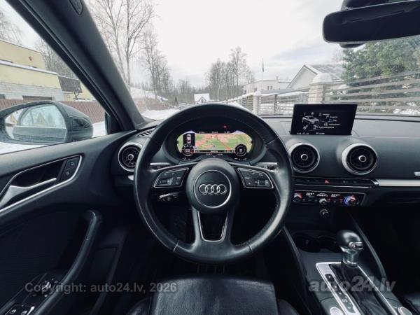Black Audi A3 2017 in Tallinn, with an engine capacity of 2.00 L and mileage of 200 thousand km for 15900 €, photo 5 on AUTOMOTO.COM.LV