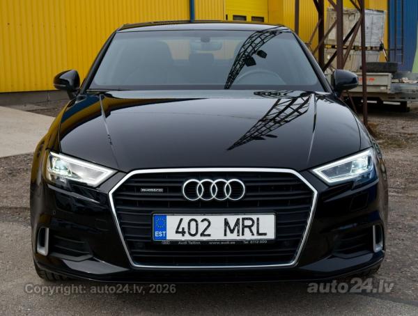 Black Audi A3 2017 in Tartu, with an engine capacity of 2.00 L and mileage of 99 thousand km for 17500 €, photo 1 on AUTOMOTO.COM.LV