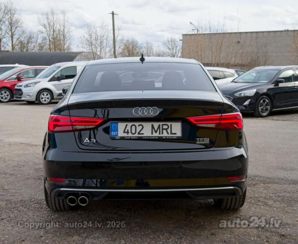 Black Audi A3 2017 in Tartu, with an engine capacity of 2.00 L and mileage of 99 thousand km for 17500 €, photo 4 on AUTOMOTO.COM.LV