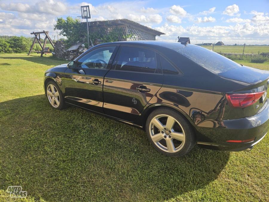 Melns Audi A3 2017 Tauragė, ar dzinēja tilpumu 2.00 L un nobraukumu 146 tūkst. km par 8000 €, foto 4 vietnē AUTOMOTO.COM.LV