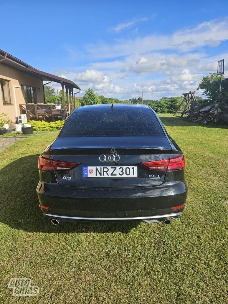 Melns Audi A3 2017 Tauragė, ar dzinēja tilpumu 2.00 L un nobraukumu 146 tūkst. km par 8000 €, foto 5 vietnē AUTOMOTO.COM.LV