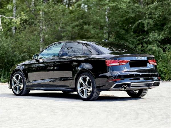 Black Audi A3 2017 in Kaunas, with an engine capacity of 1.60 L and mileage of 245 thousand km for 10750 €, photo 6 on AUTOMOTO.COM.LV