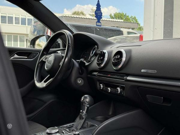 Black Audi A3 2017 in Kaunas, with an engine capacity of 1.60 L and mileage of 245 thousand km for 10750 €, photo 9 on AUTOMOTO.COM.LV