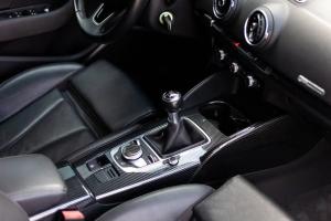Black Audi A3 2017 in Riga, with an engine capacity of 2.00 L and mileage of 191 thousand km for 13995 €, photo 17 on AUTOMOTO.COM.LV