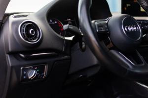 Black Audi A3 2017 in Riga, with an engine capacity of 2.00 L and mileage of 191 thousand km for 13995 €, photo 22 on AUTOMOTO.COM.LV