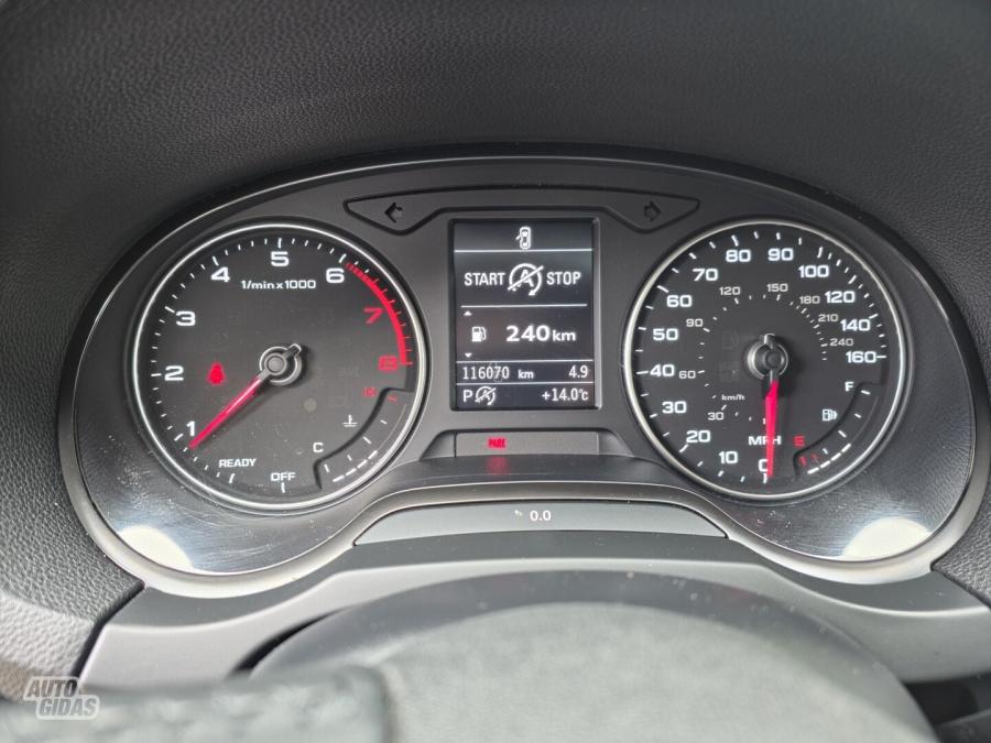 Melns Audi A3 2017 Marijampole, ar dzinēja tilpumu 2.00 L un nobraukumu 115 tūkst. km par 14000 €, foto 13 vietnē AUTOMOTO.COM.LV