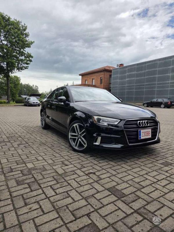 Black Audi A3 2017 in Marijampole, with an engine capacity of 2.00 L and mileage of 116 thousand km for 14000 €, photo 1 on AUTOMOTO.COM.LV