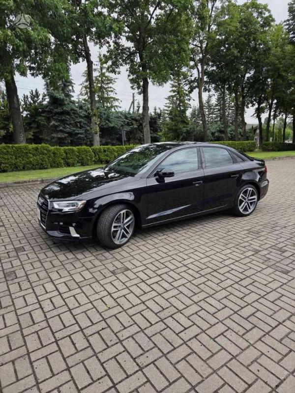Black Audi A3 2017 in Marijampole, with an engine capacity of 2.00 L and mileage of 116 thousand km for 14000 €, photo 2 on AUTOMOTO.COM.LV