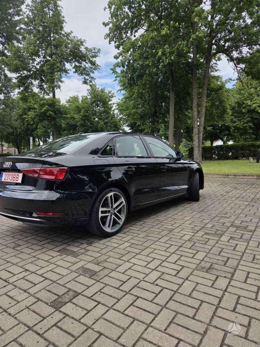 Black Audi A3 2017 in Marijampole, with an engine capacity of 2.00 L and mileage of 116 thousand km for 14000 €, photo 4 on AUTOMOTO.COM.LV