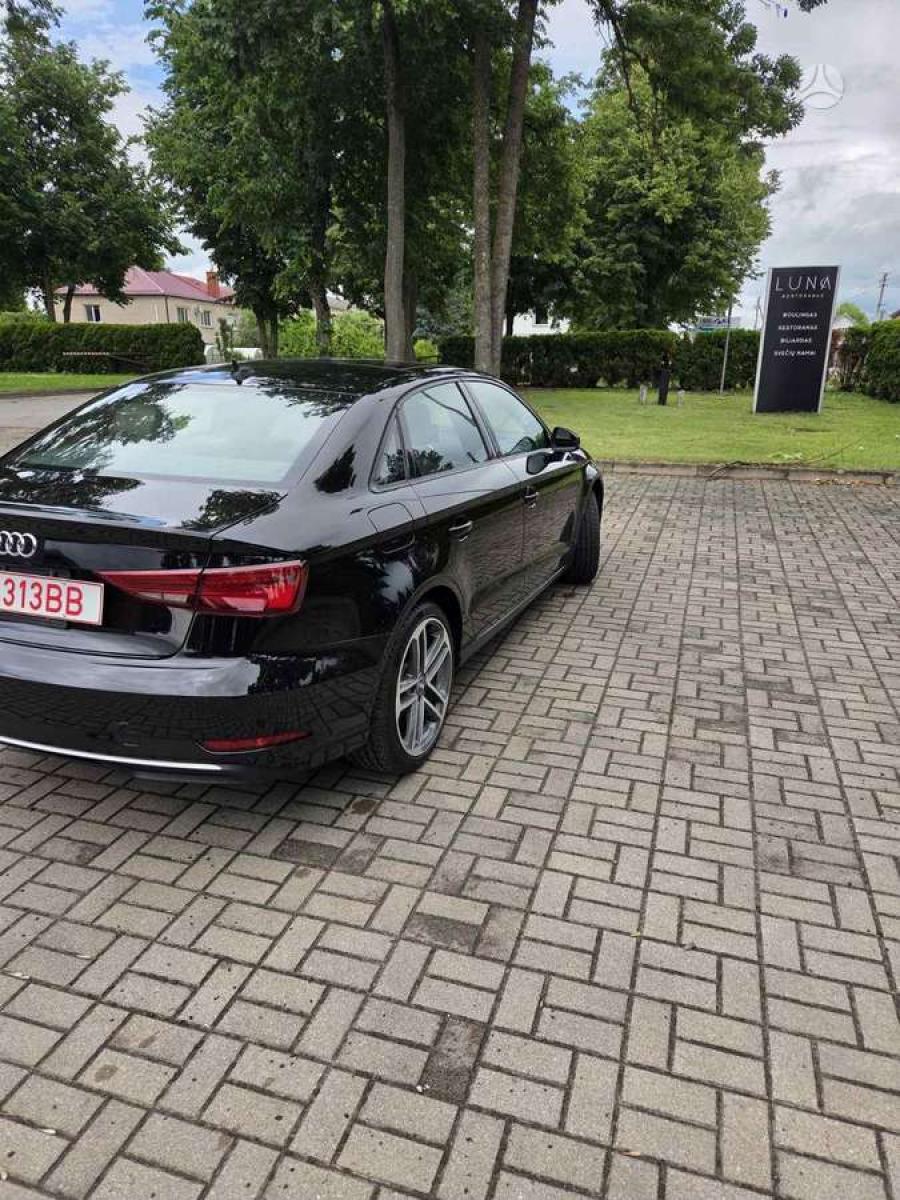 Black Audi A3 2017 in Marijampole, with an engine capacity of 2.00 L and mileage of 116 thousand km for 14000 €, photo 5 on AUTOMOTO.COM.LV