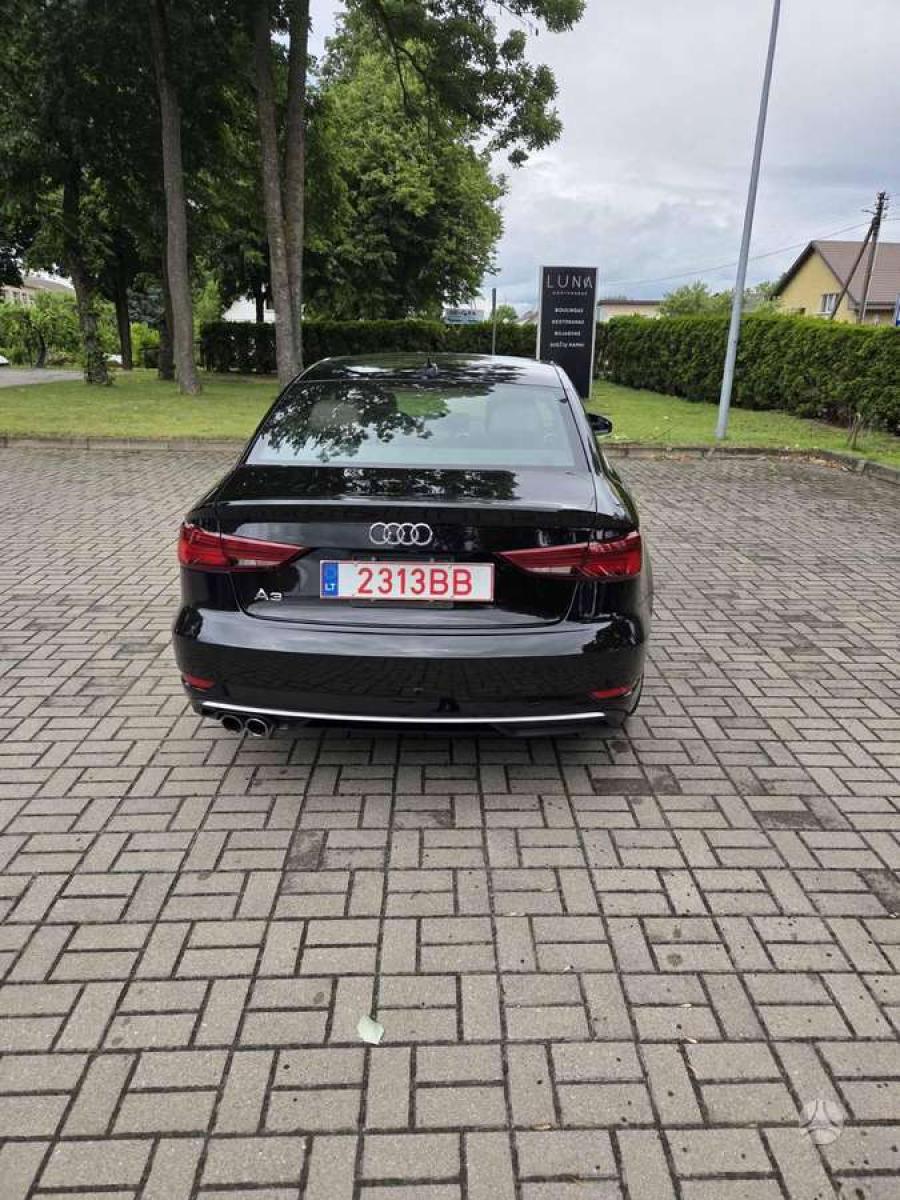 Black Audi A3 2017 in Marijampole, with an engine capacity of 2.00 L and mileage of 116 thousand km for 14000 €, photo 7 on AUTOMOTO.COM.LV