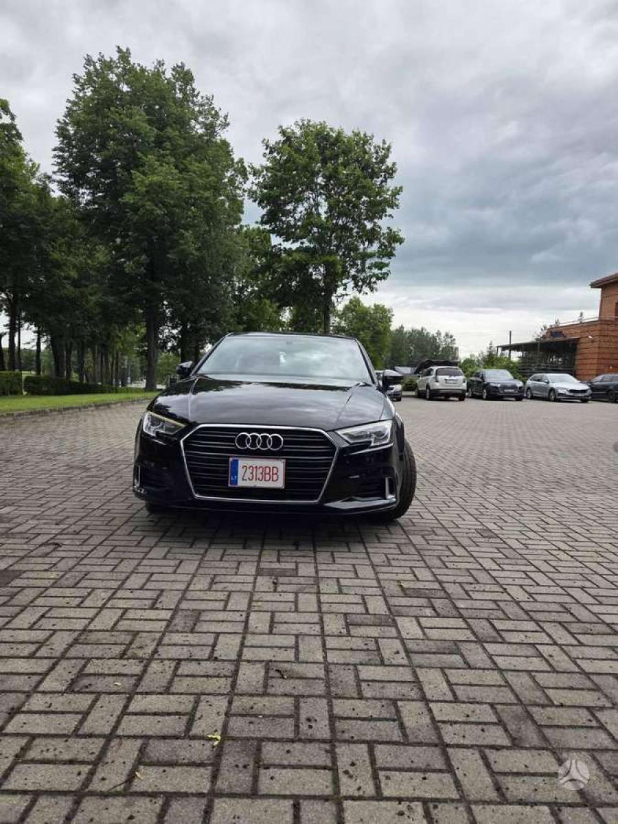 Black Audi A3 2017 in Marijampole, with an engine capacity of 2.00 L and mileage of 116 thousand km for 14000 €, photo 9 on AUTOMOTO.COM.LV