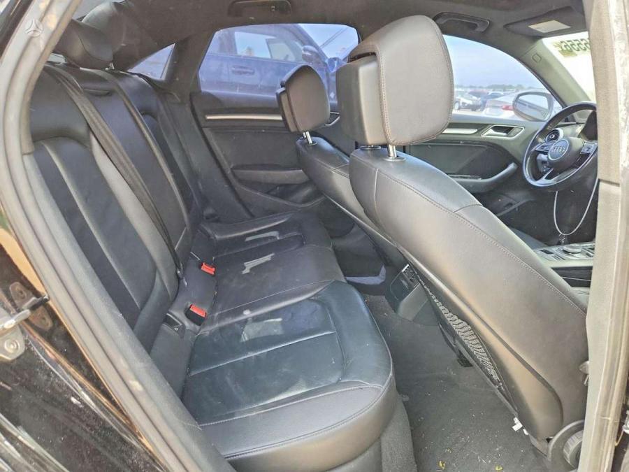 Black Audi A3 2017 in Vilnius, with an engine capacity of 1.98 L and mileage of 163 thousand km for 7259 €, photo 10 on AUTOMOTO.COM.LV