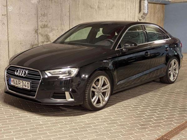 Melns Audi A3 2017 Viļņa, ar dzinēja tilpumu 1.50 L un nobraukumu 165 tūkst. km par 13000 €, foto 1 vietnē AUTOMOTO.COM.LV
