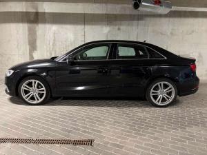 Black Audi A3 2017 in Vilnius, with an engine capacity of 1.50 L and mileage of 165 thousand km for 13000 €, photo 3 on AUTOMOTO.COM.LV
